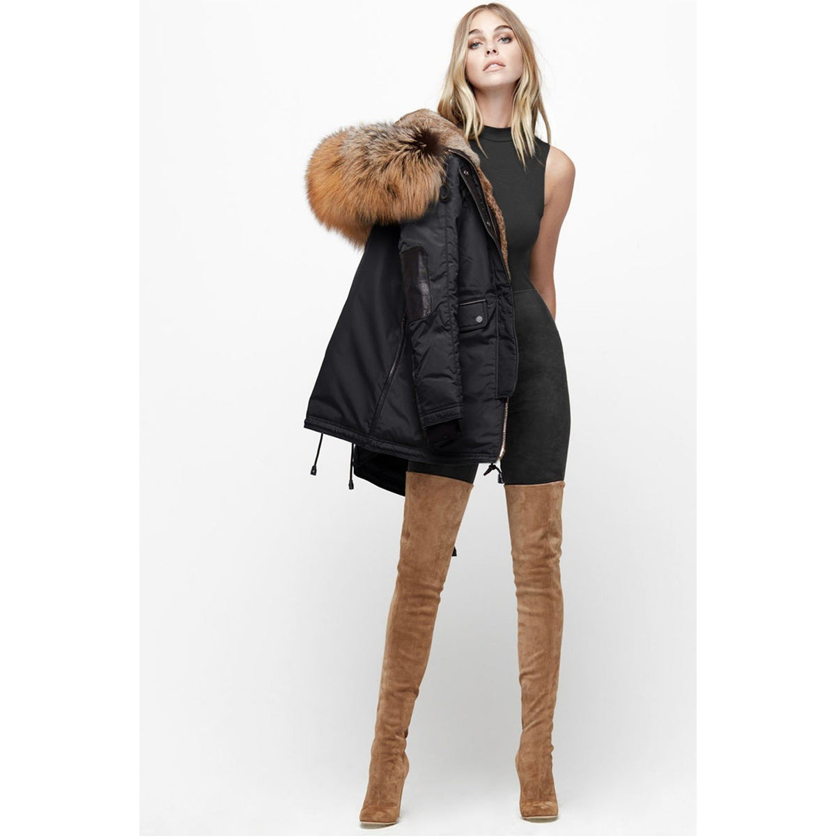 Women's Nicole Benisti Melrose Coat - Black/Gold – Denim Kings